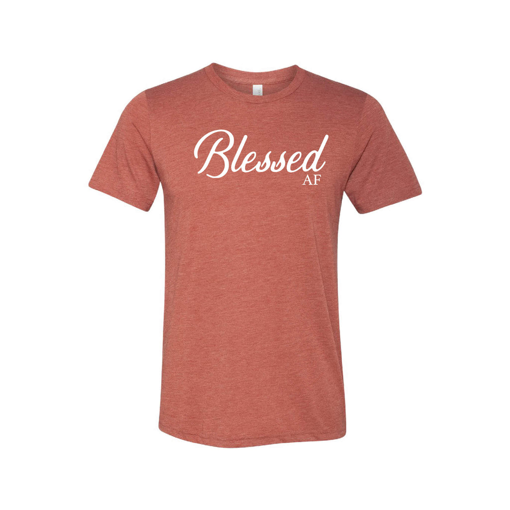Blessed AF T-Shirt | Thanksgiving T-Shirt | Soft & Spun Apparel